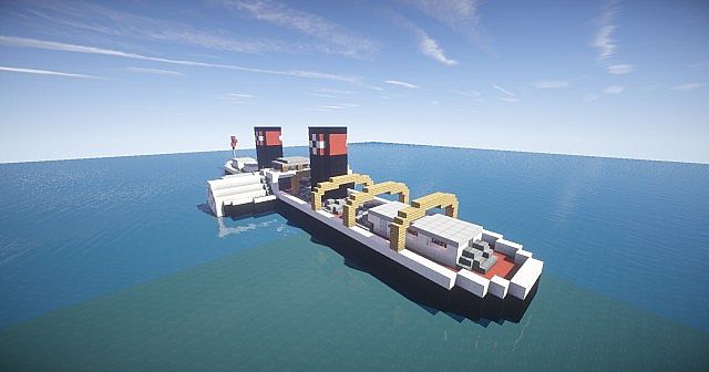 Paddle Steamer (Rhine) Minecraft Map