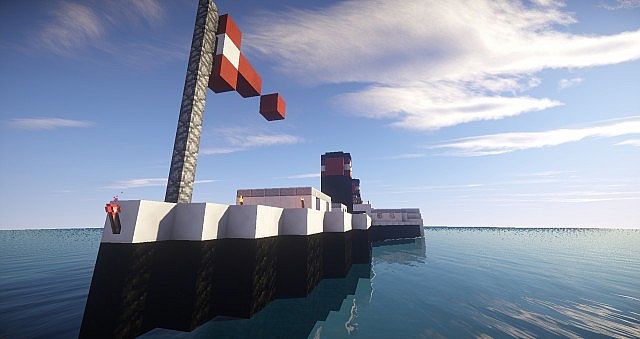 Paddle Steamer (Rhine) Minecraft Map