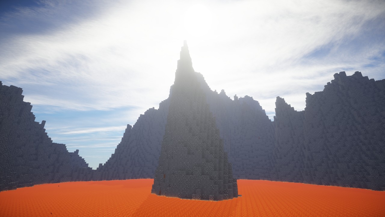 Custom jungle vulcano island Minecraft Map