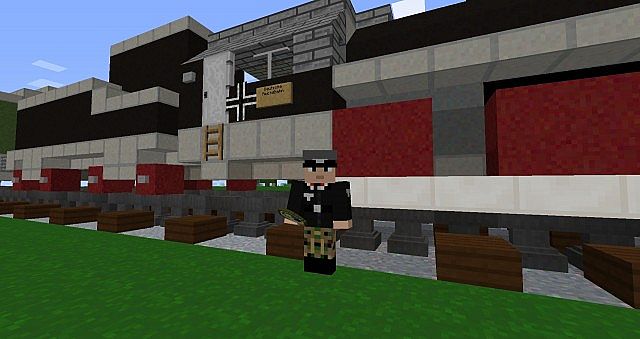 Nazi private train Minecraft Map