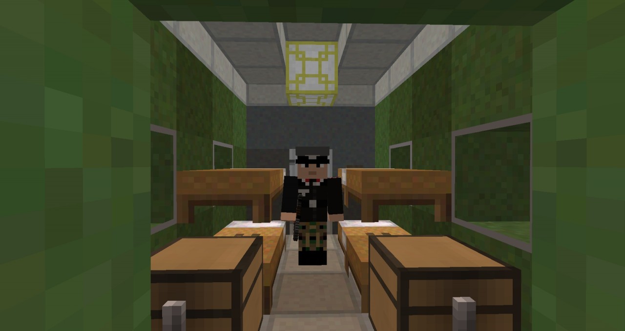 Nazi private train Minecraft Map