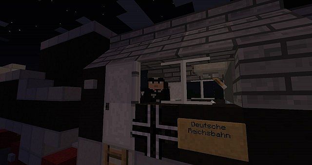 Nazi private train Minecraft Map
