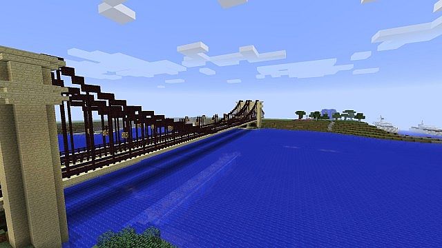 Brooklyn Bridge Minecraft Map