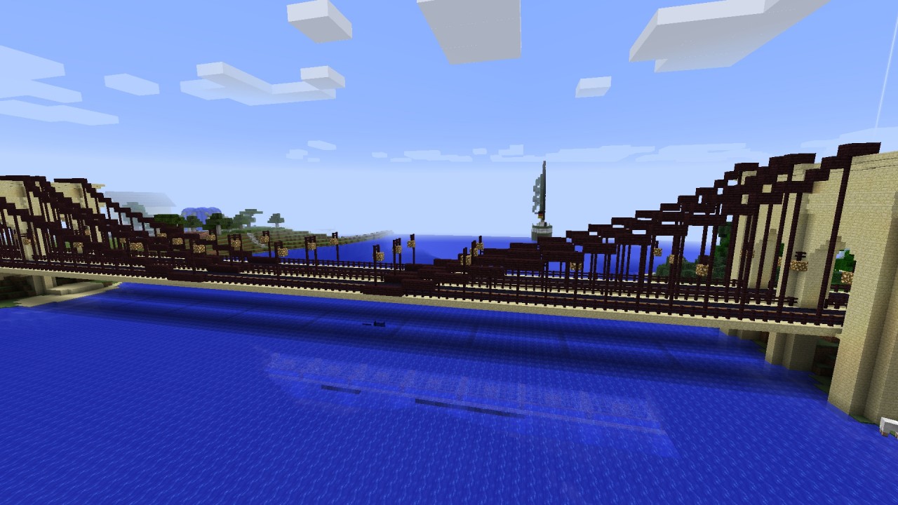 Brooklyn Bridge Minecraft Map