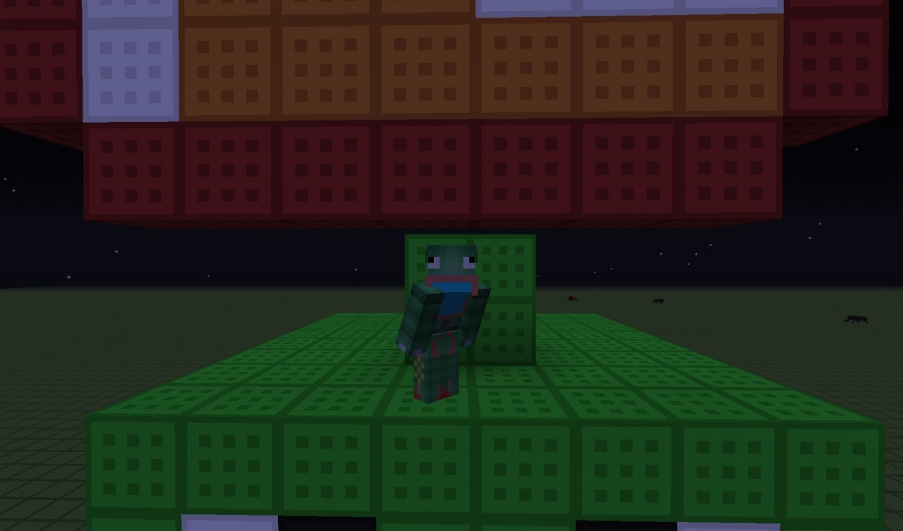 Cut The Rope Statue! Minecraft Map