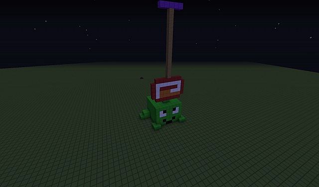 Cut The Rope Statue! Minecraft Map