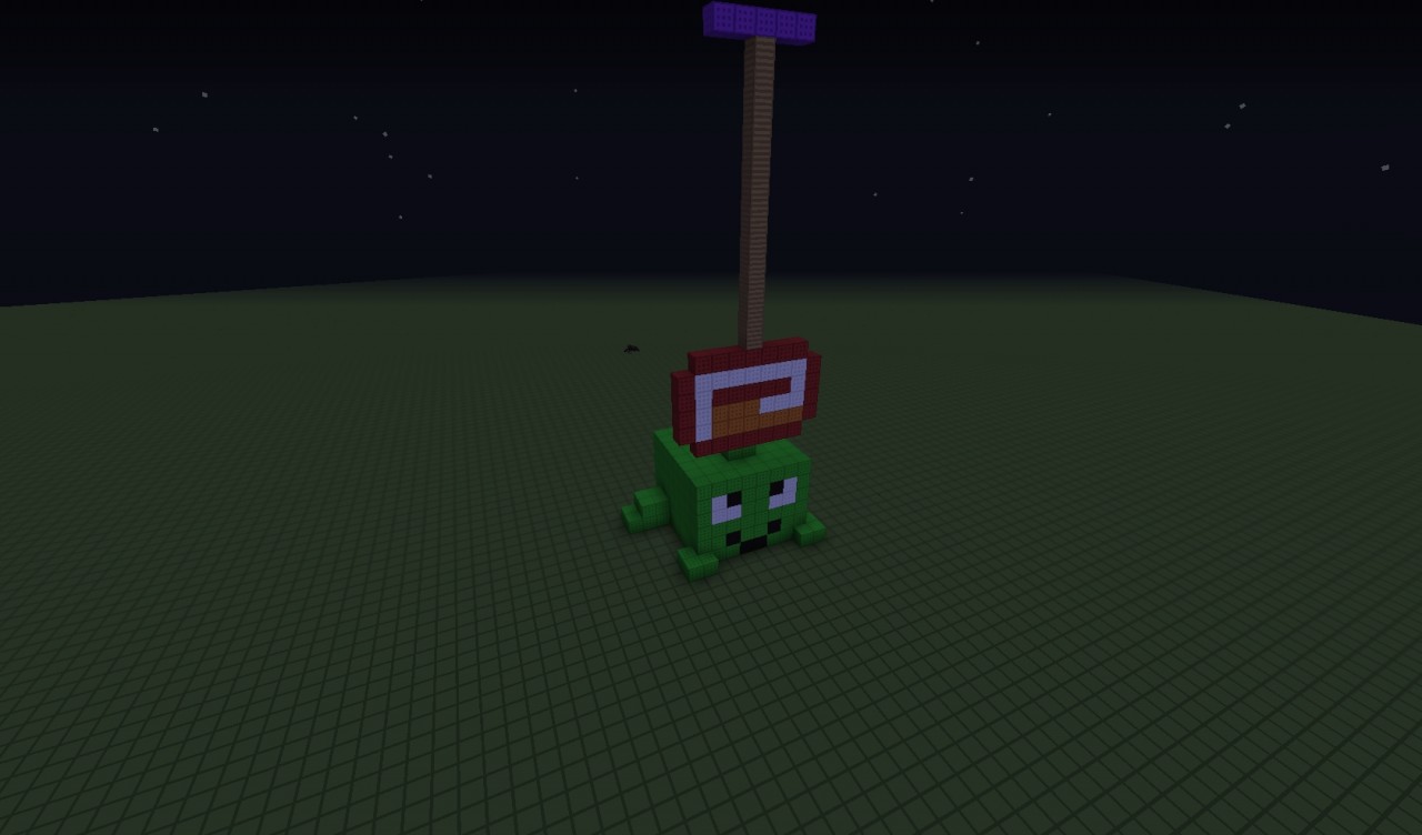 Cut The Rope Statue! Minecraft Map