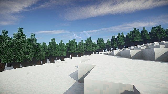 Epic winterland (survival friendly) 1500 x 1500 Minecraft Map