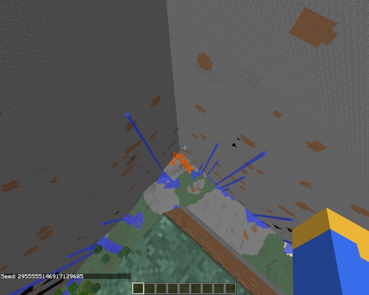 Interesting Flat-World Minecraft Map