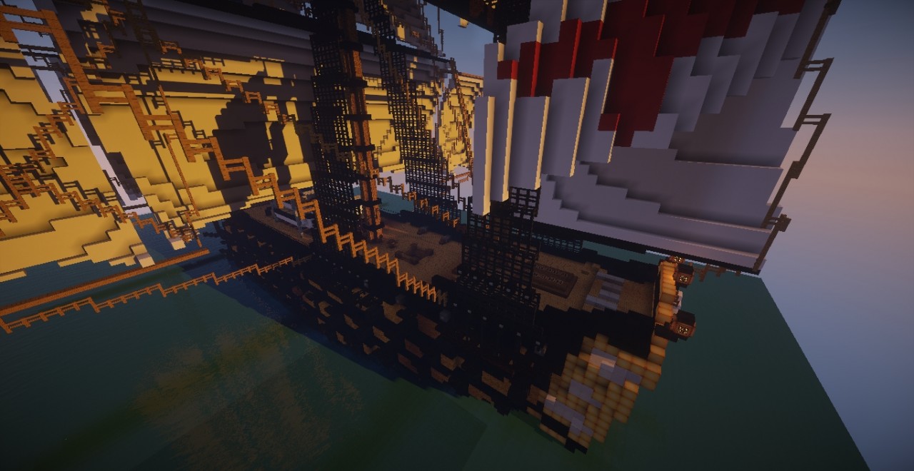 HMS Victory - By AnZaZit Minecraft Map