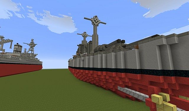 USS West Virginia Minecraft Map