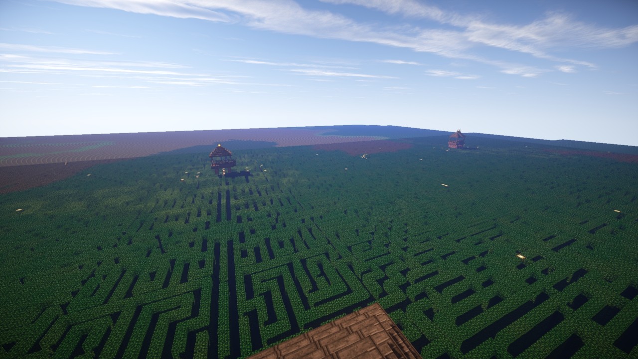 Gigantic Maze Map Minecraft Map
