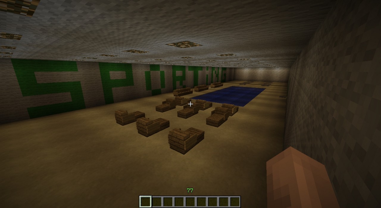 Sporting CP sports centre Minecraft Map