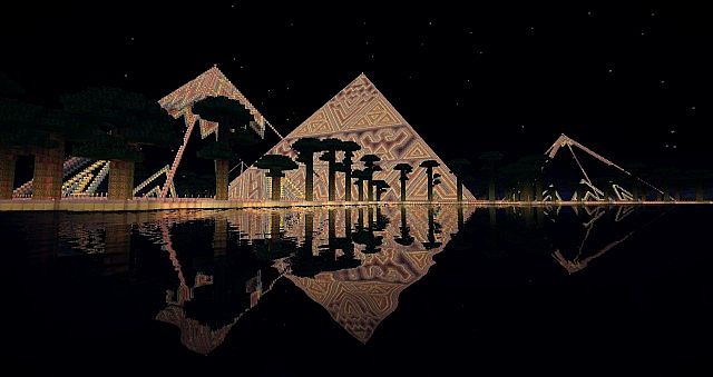 Mega Pyramid Minecraft Map