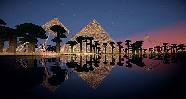 Mega Pyramid Minecraft Map
