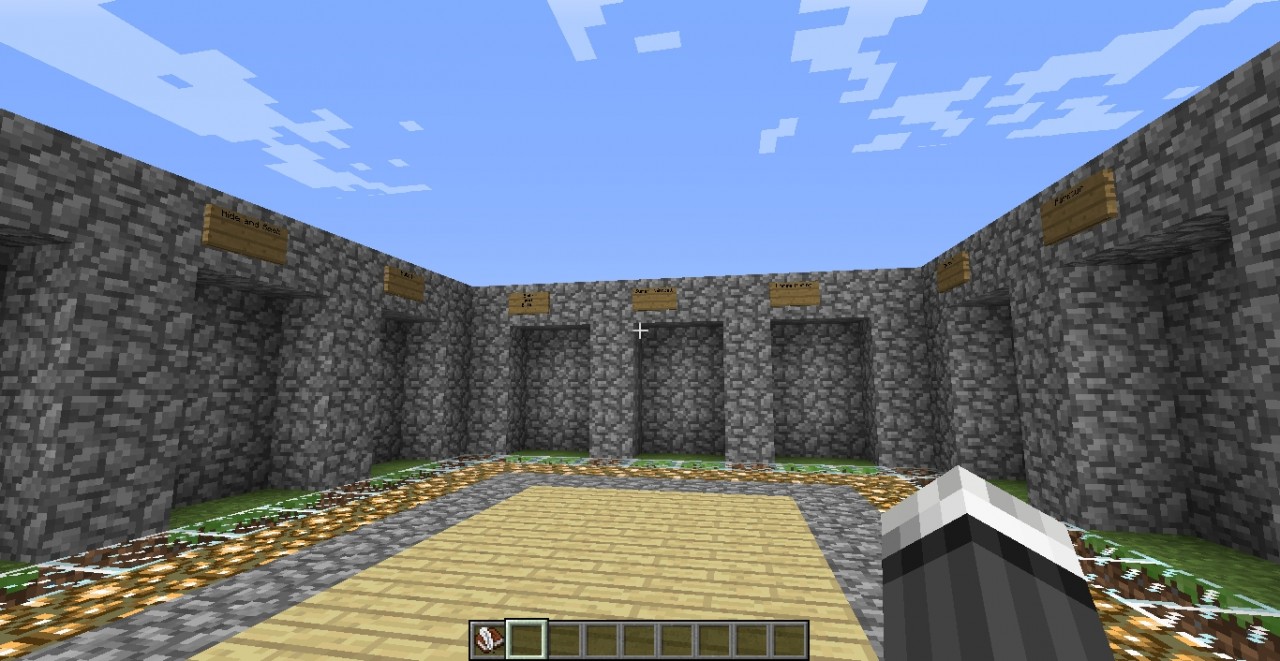 Minigame Server (non-copyright) Minecraft Map