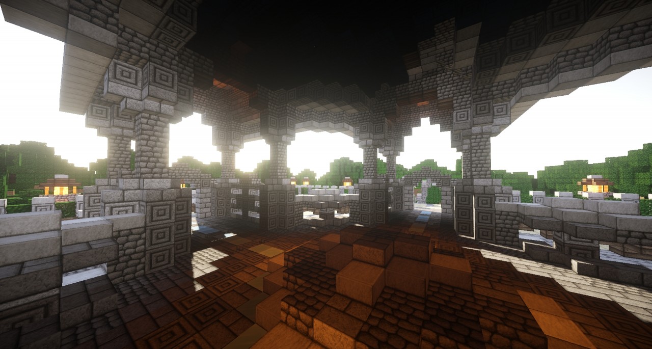 Temple Spawn Minecraft Map