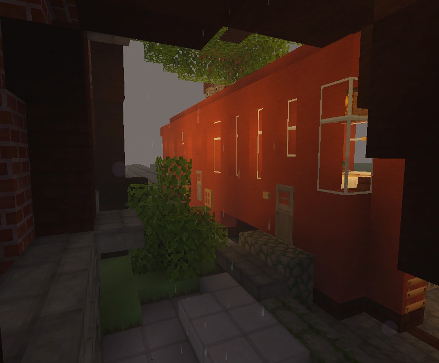 Streetcar in Ruined city Minecraft Map