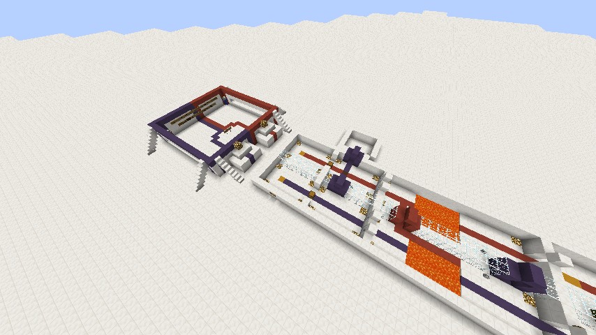 Red n' Blue -> 2 Player Map Minecraft Map