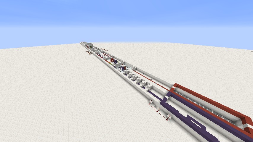 Red n' Blue -> 2 Player Map Minecraft Map