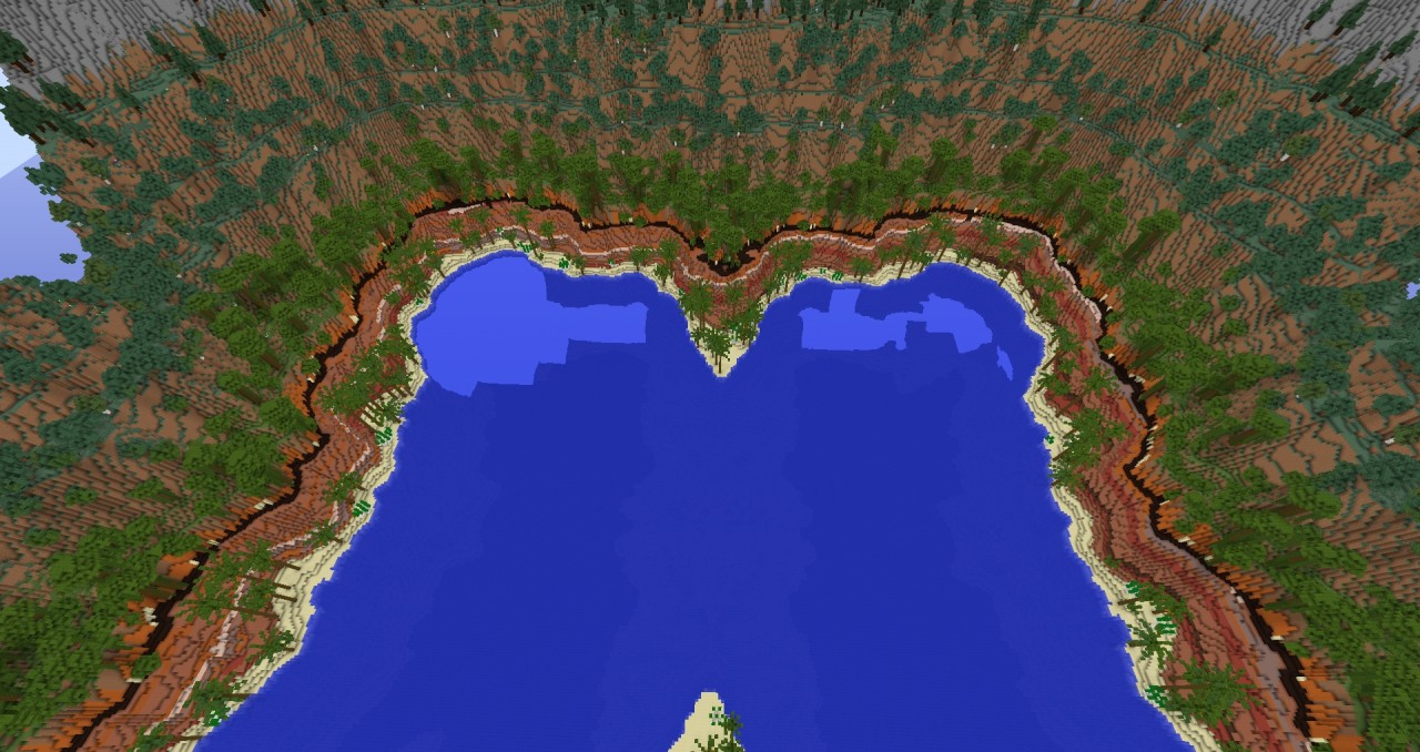 Living In A Crater ☼ Minecraft Map