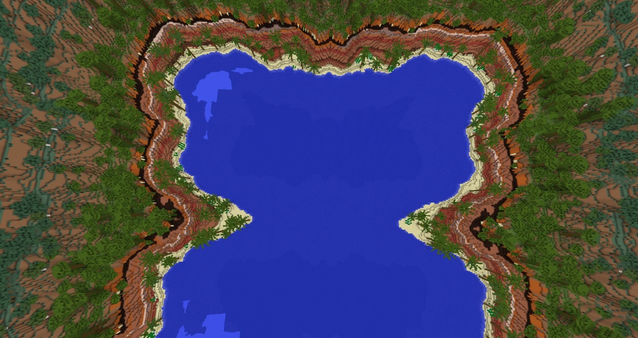 Living In A Crater ☼ Minecraft Map