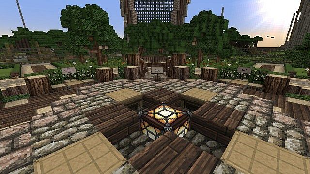 GLADIUS Simple Server Spawn Minecraft Map