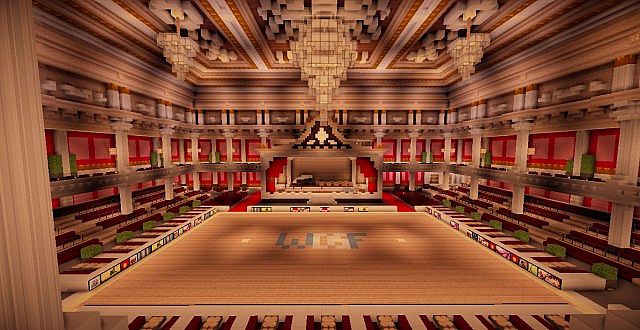 Grand Ballroom, sneak peek Minecraft Map