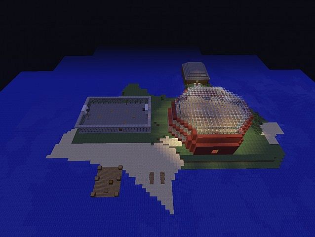 Summer Resort Island Minecraft Map