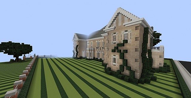 French Country Mansion Minecraft Map