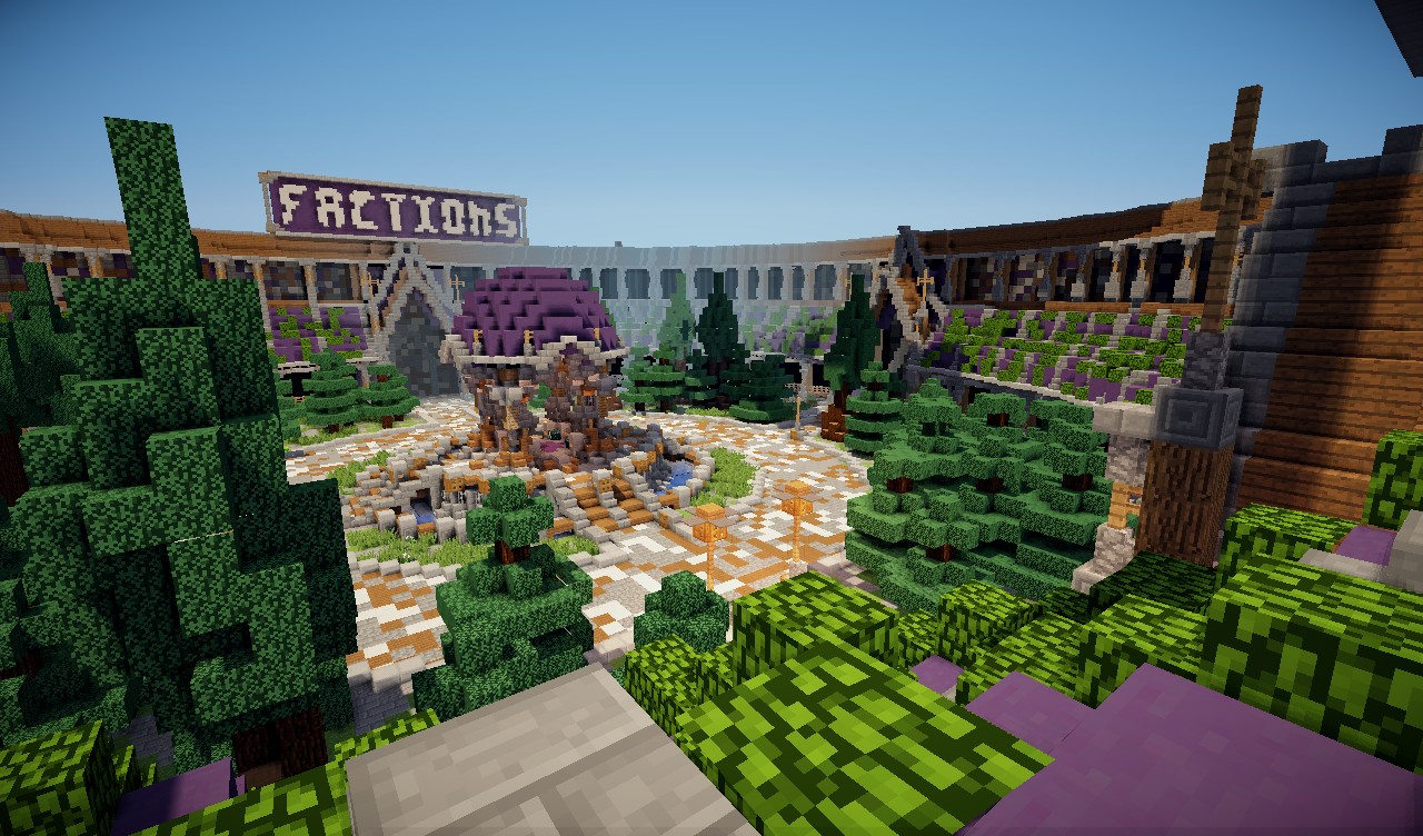 EvolutionCraft Spawn Minecraft Map