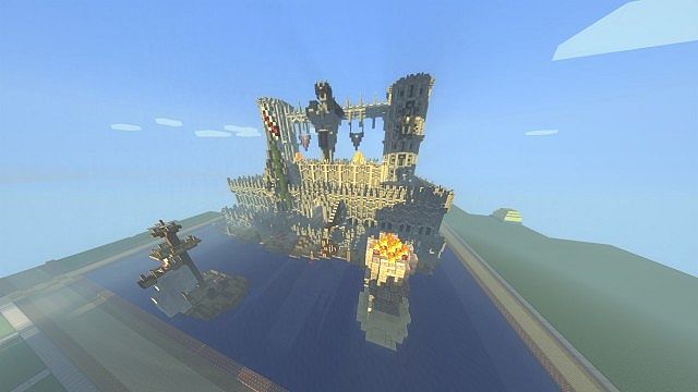 -LHMC- :: Castle Docks :: Creative Plot Minecraft Map