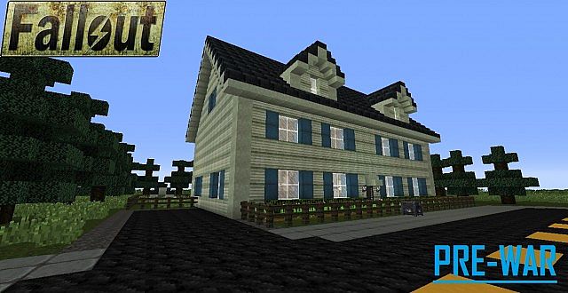 Fallout: Pre-War House Minecraft Project