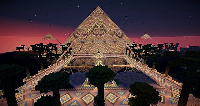 Mega Pyramid Minecraft Project