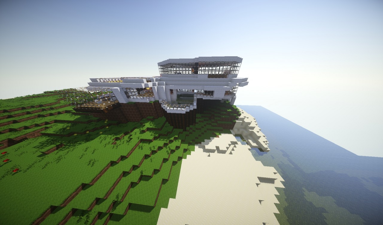 White Cliff Villa Minecraft Map
