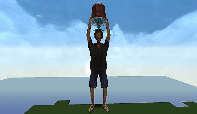 My ALS Ice Bucket Challenge (Organic) Minecraft Map