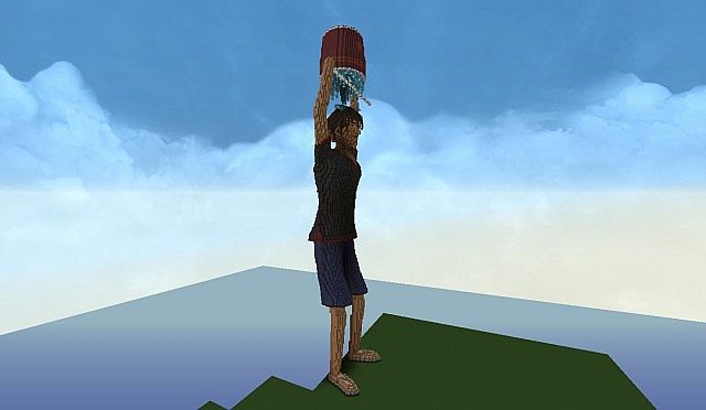 My ALS Ice Bucket Challenge (Organic) Minecraft Map