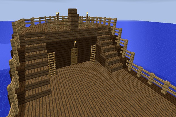 Pirate Ship Survival Map Minecraft Map