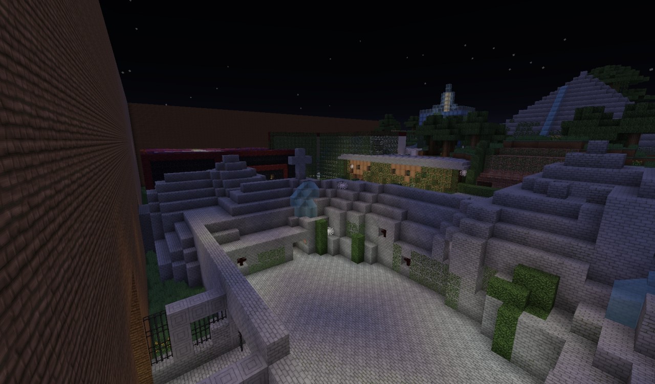 The fallen ruins labyrinth Minecraft Map