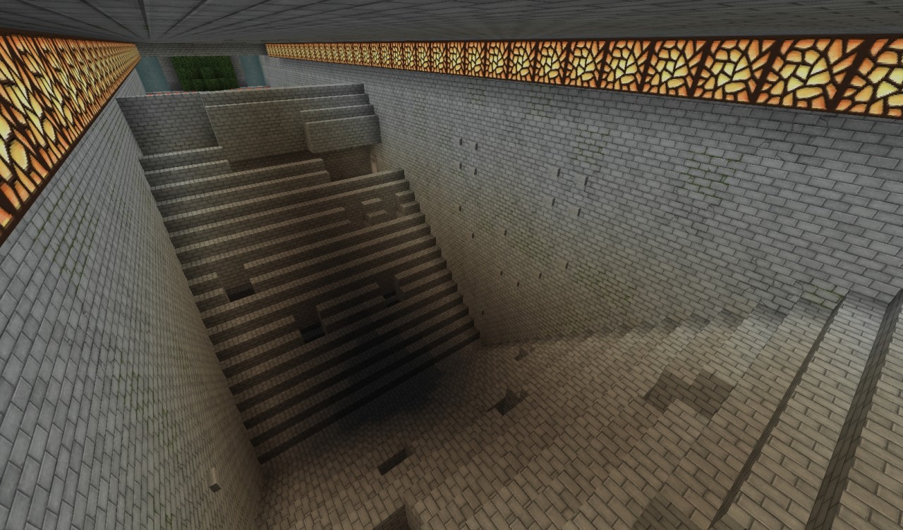 The fallen ruins labyrinth Minecraft Map