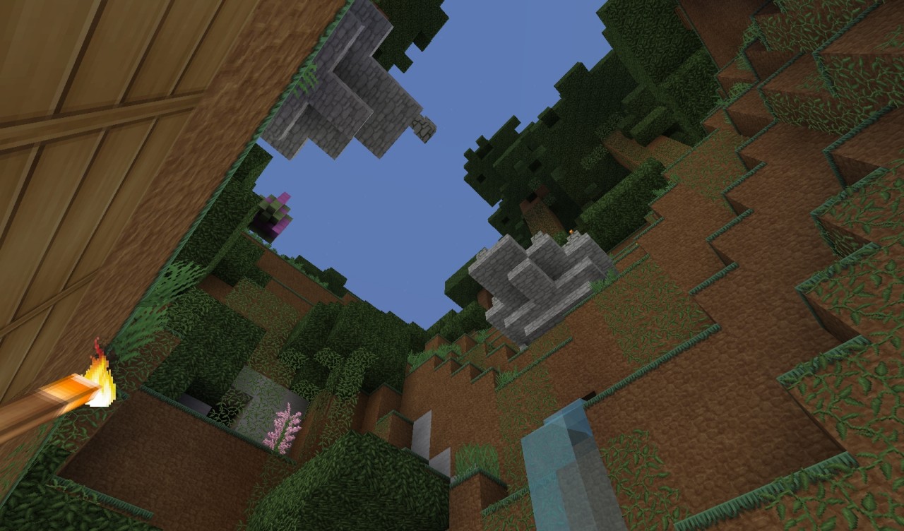 The fallen ruins labyrinth Minecraft Map