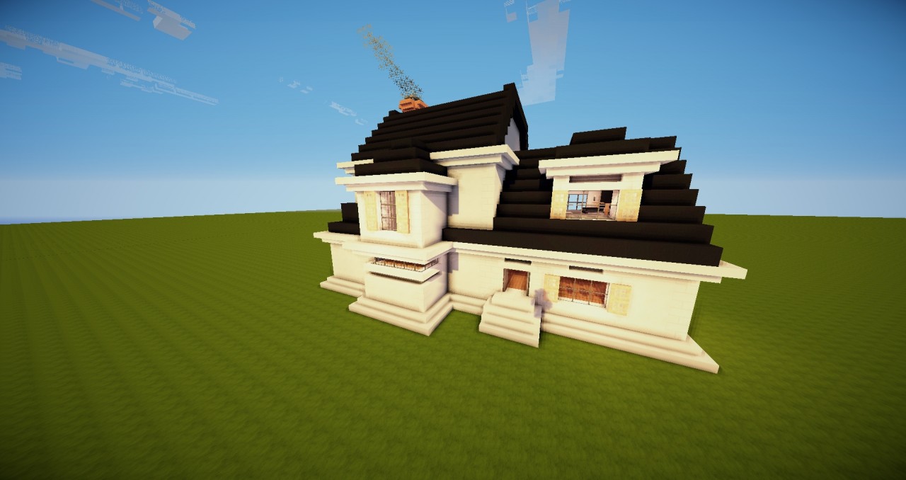 Old American Colonial House Minecraft Map