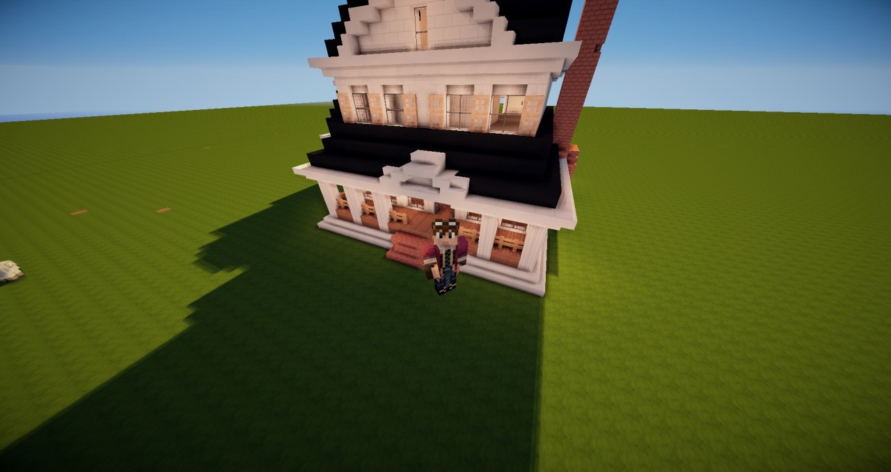 Old American Colonial House Minecraft Map