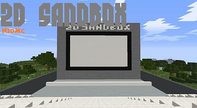 2D Sandbox Minecraft Map