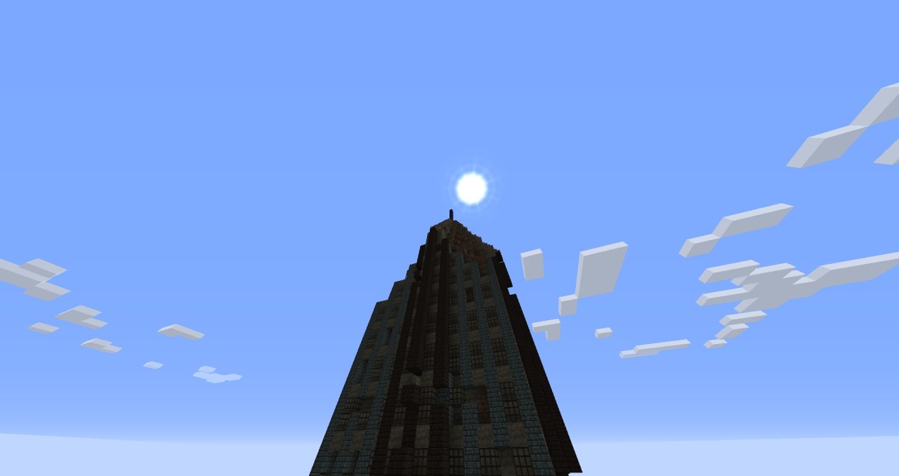 Destroyed Tower Minecraft Map