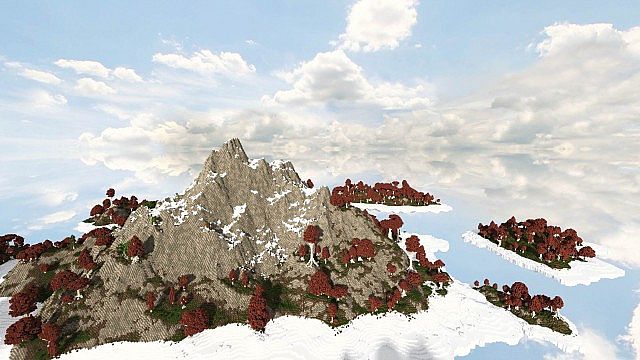 The Floating Angel Islands Minecraft Map