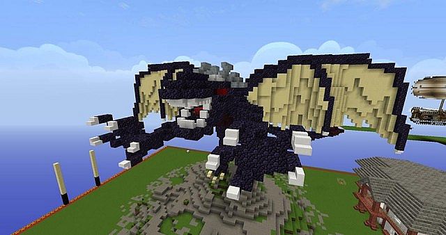Obsidian Dragon Minecraft Map
