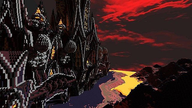 Astaroth. The Demonic Castle. Minecraft Map