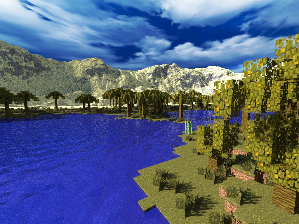 Desert Oasis Minecraft Map