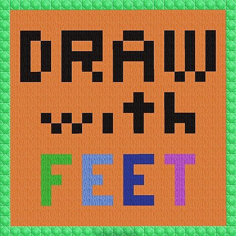 Draw with Feet Minecraft Project